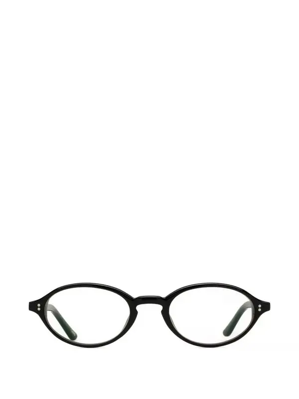Chimi Round-frame Glasses - Black