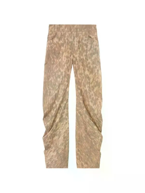 GANNI Printed Trousers