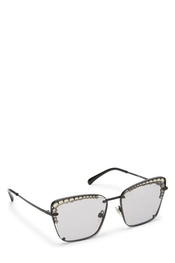 Chanel Metal Aviator Sunglasses