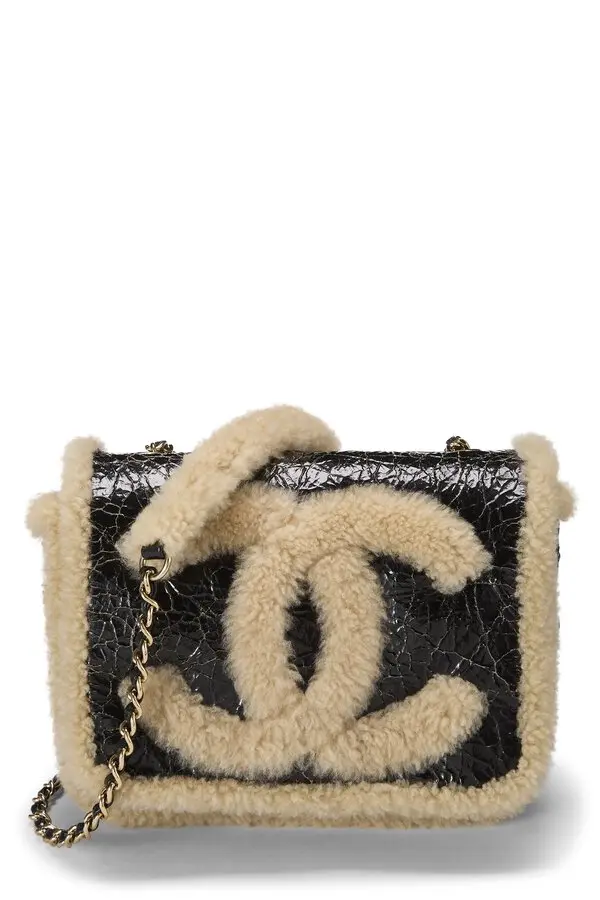 Chanel Cc Mania Flap Bag - Black