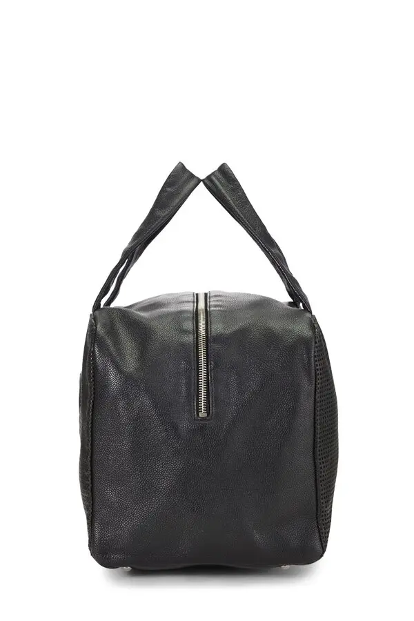 Chanel Perforated Leather Bowler