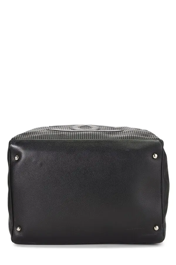 Chanel Perforated Leather Bowler