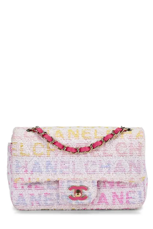Chanel Quilted Tweed Rectangular Flap - Multi