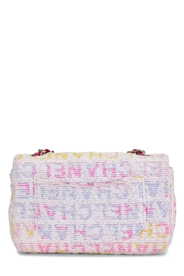 Chanel Quilted Tweed Rectangular Flap - Multi