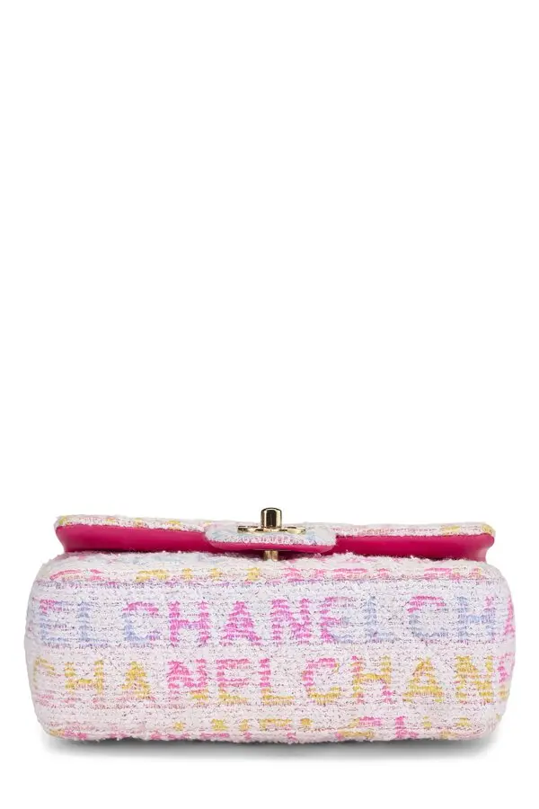Chanel Quilted Tweed Rectangular Flap - Multi