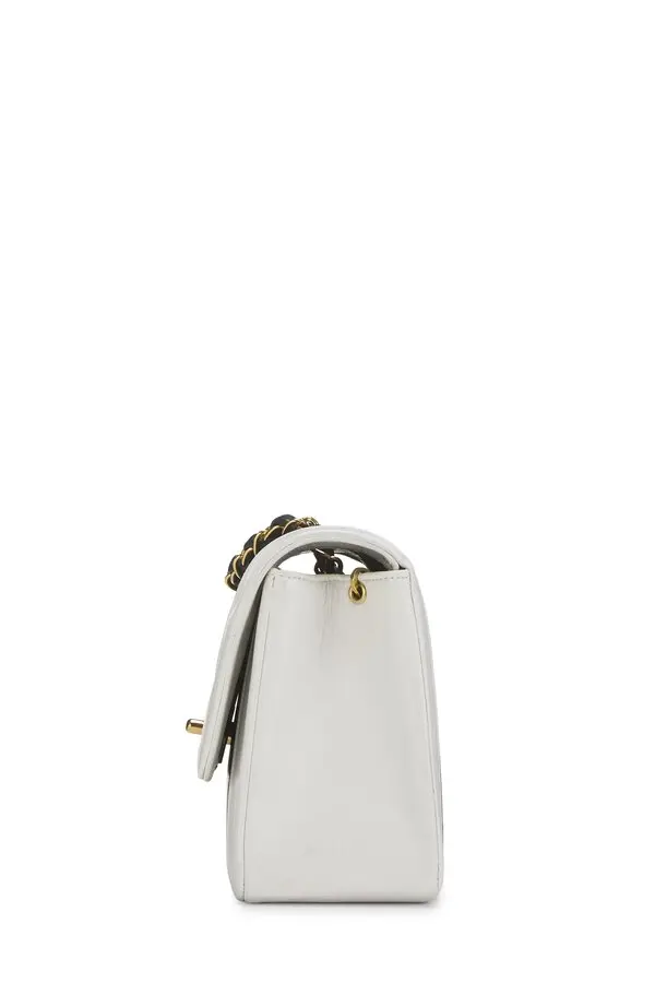 Chanel Vertical Lambskin Border Flap Bag