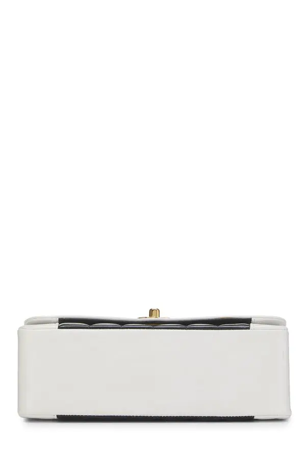 Chanel Vertical Lambskin Border Flap Bag