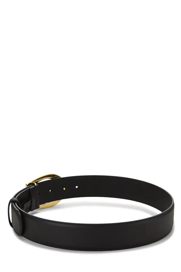 Gucci G Buckle Belt 80 - Black