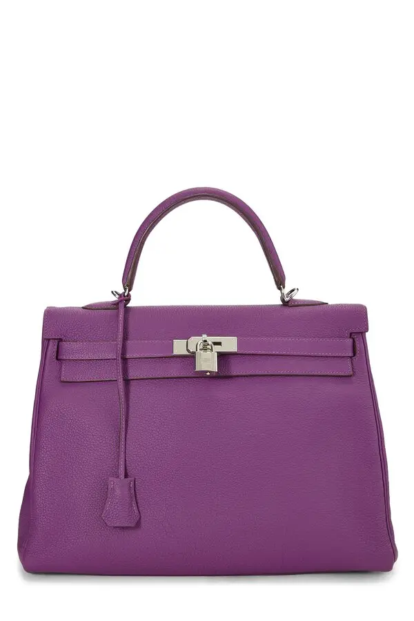 Hermès Kelly Retourne 35 - Purple