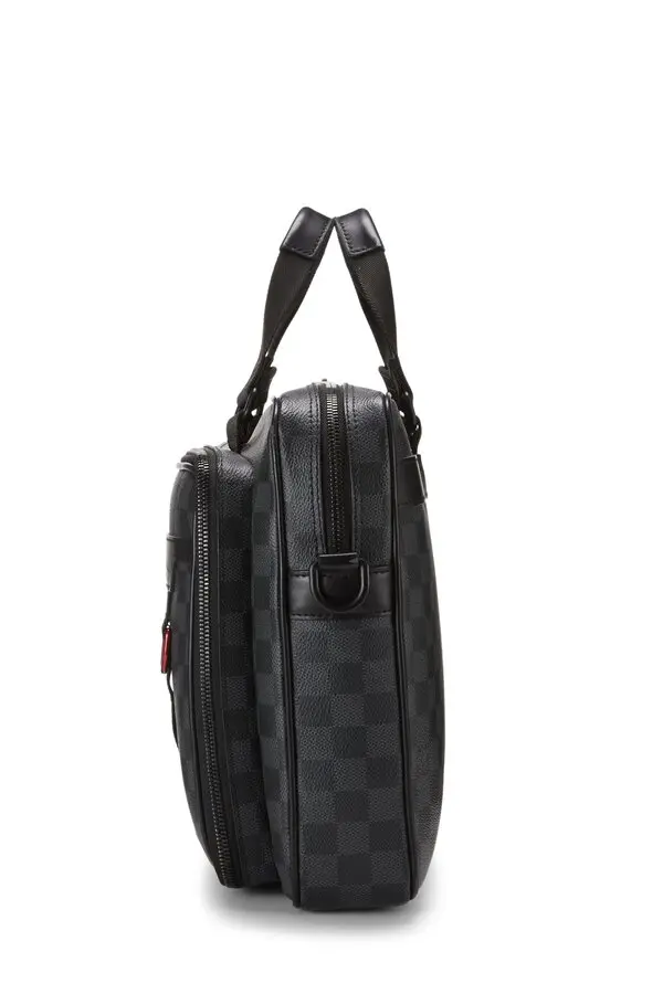 LOUIS VUITTON Damier Graphite Utility Business Bag