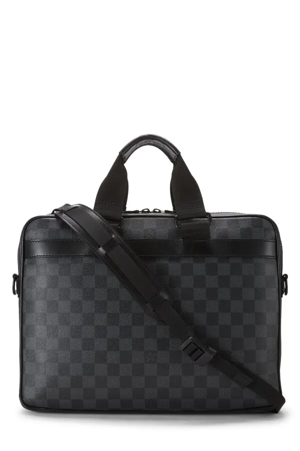 LOUIS VUITTON Damier Graphite Utility Business Bag
