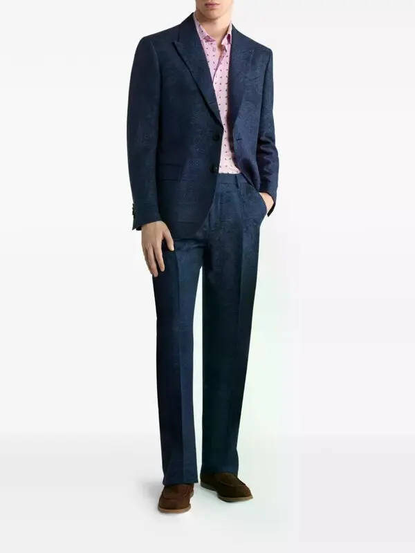 Etro Jacquard Floral Paisley Jacket