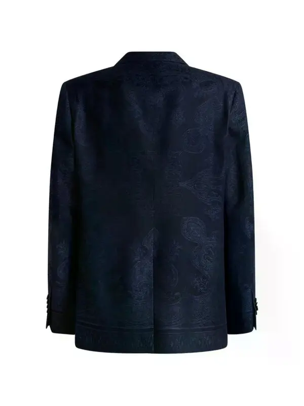 Etro Jacquard Floral Paisley Jacket