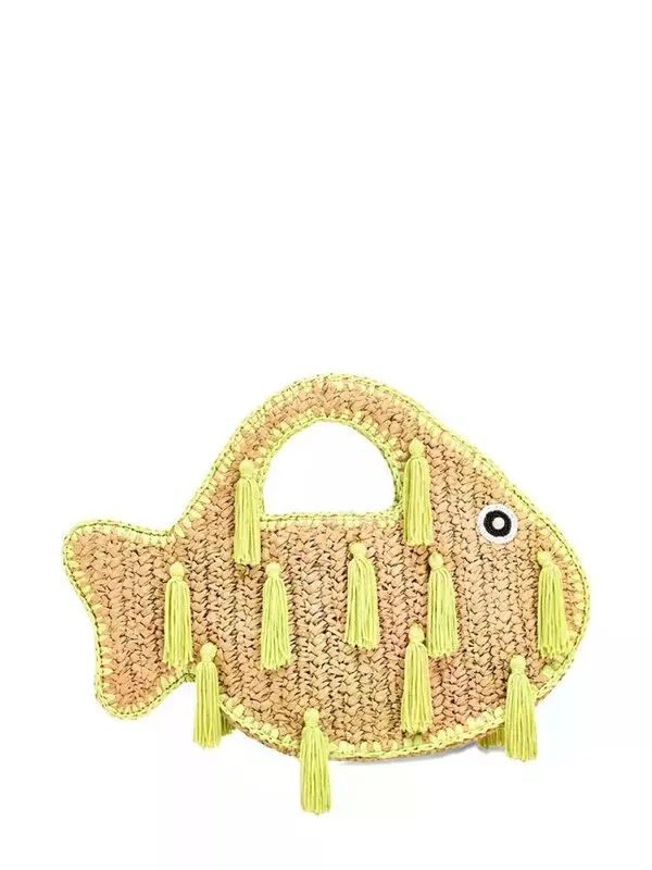 SIMONMILLER Fish-shape Tote Bag - Neutrals