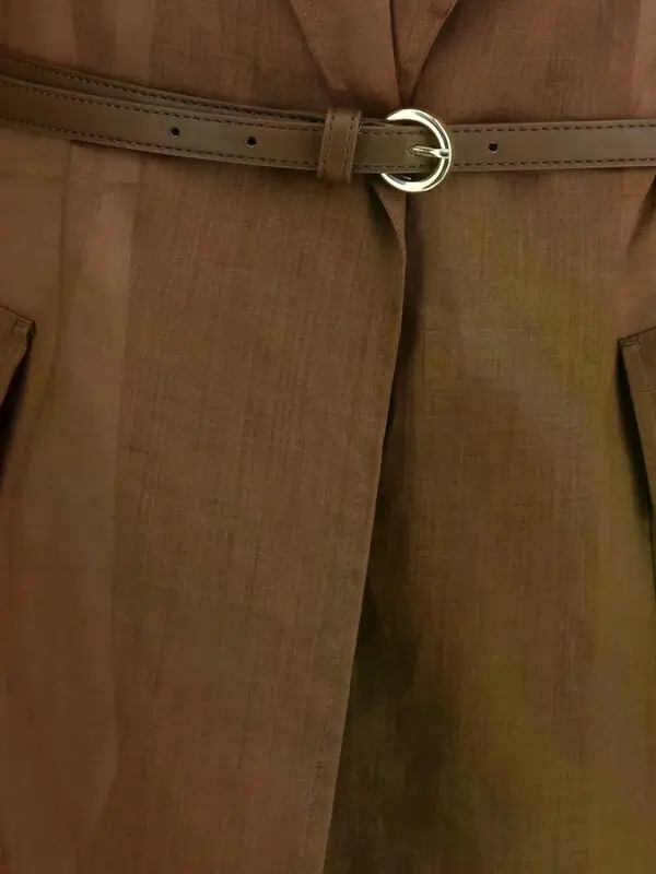 Max Mara Belted Jacket - Brown
