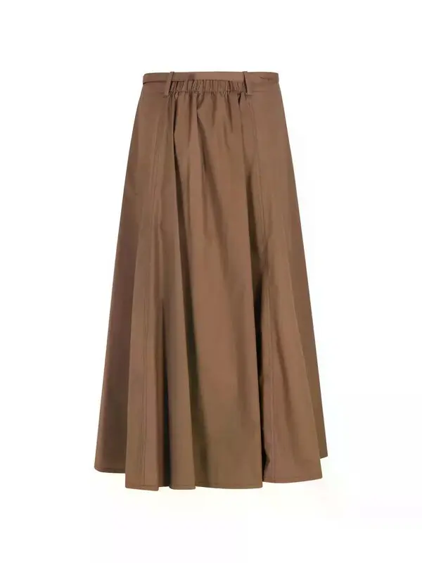 Seventy Belted A-line Skirt