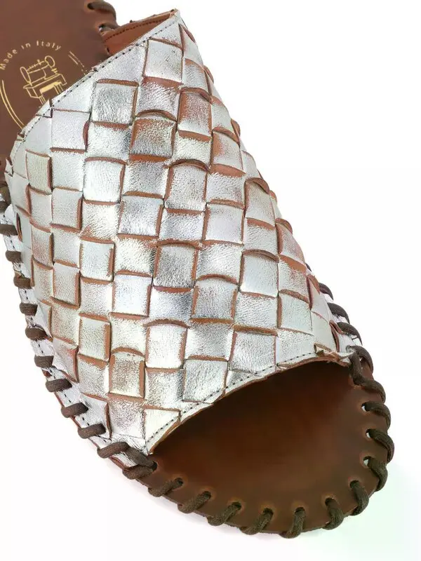 ALEXANDER HOTTO Open-toe Sandals - Silver