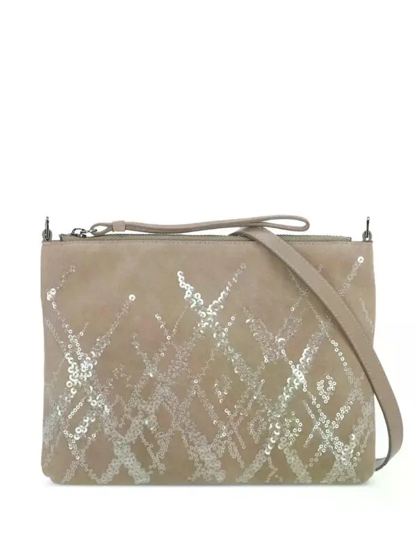 PANICALE Sequin-embellished Crossbody Bag