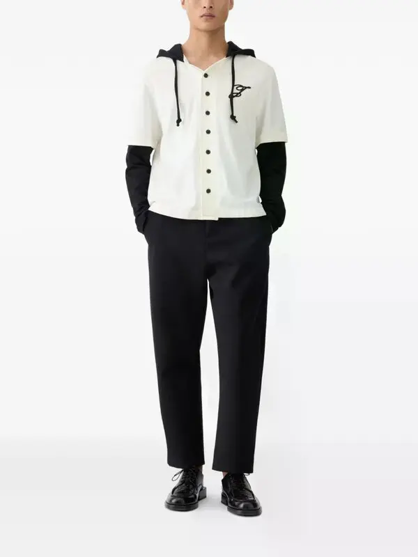 Jacquemus The Letro Layered-sleeve Hoodie