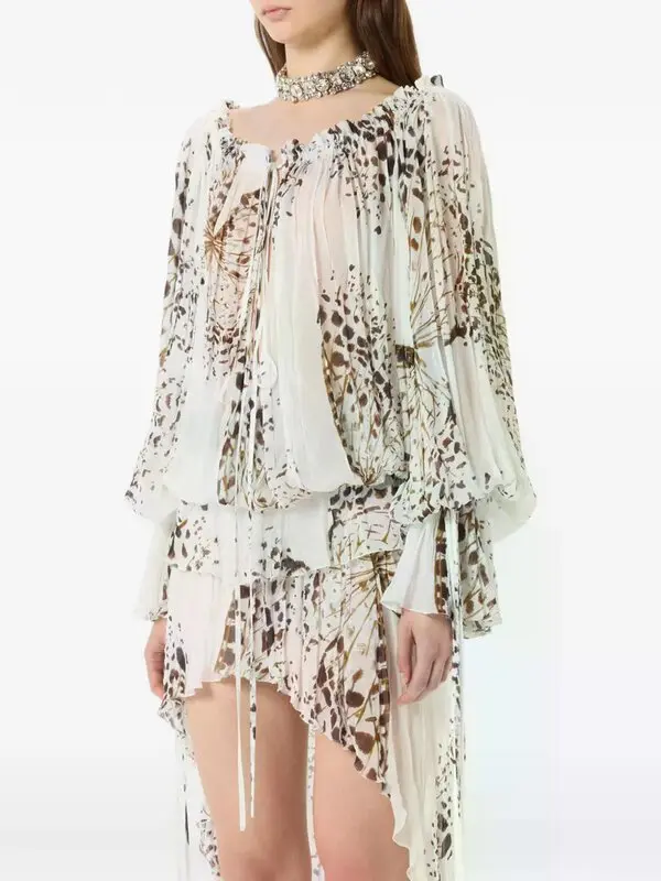 Blumarine Long-sleeves Blouse - White