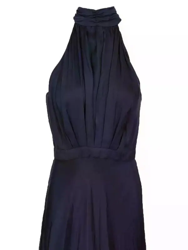 Raquel Diniz Giovanna Closed Halterneck Maxi Dress
