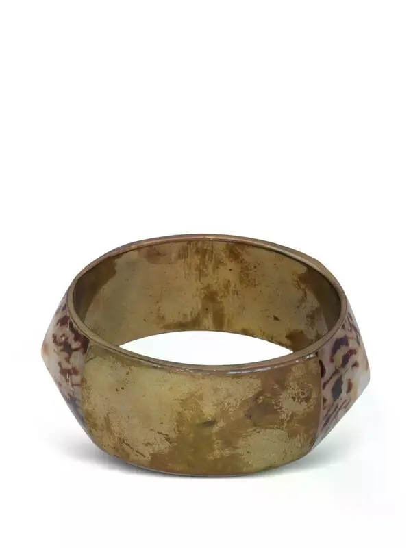 Vintage Seashell Bangle Bracelet