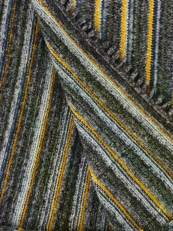 ROBERTO COLLINA Striped Blanket