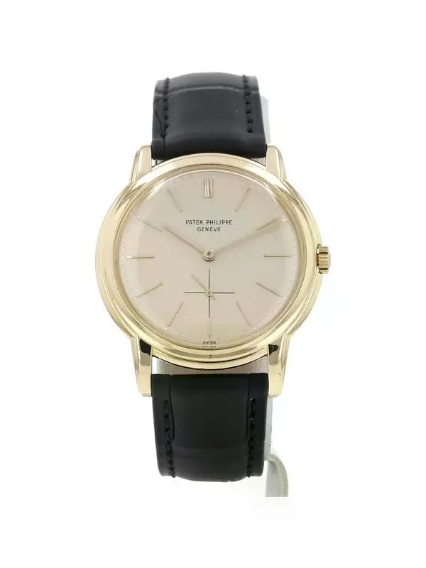 Patek Philippe 1960s Calatrava 35mm Watch - Neutrals
