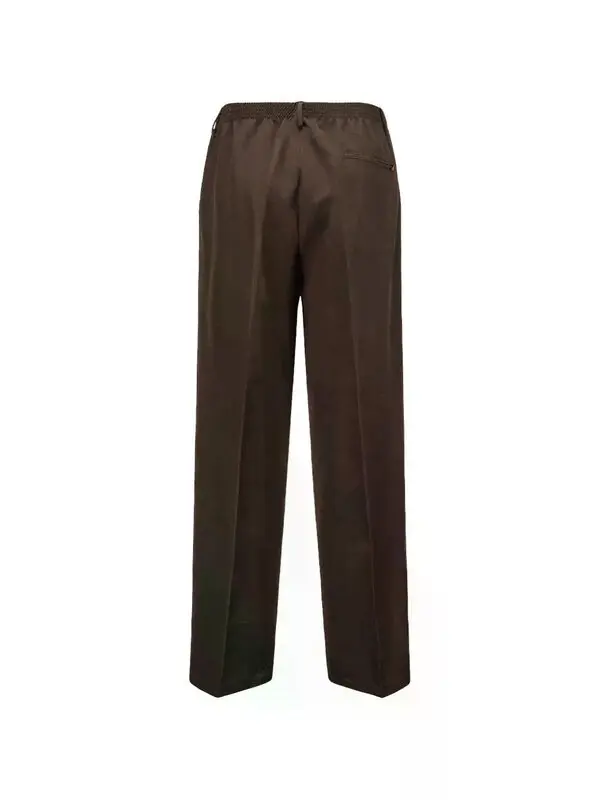 CELLAR DOOR Elasticated Trousers - Brown
