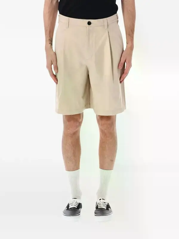 Obey Dean Pleated Shorts - Neutrals