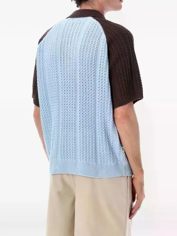 Obey Abel Raglan-sleeve Polo Shirt