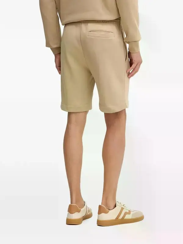 Lacoste Logo Patch Shorts - Neutrals