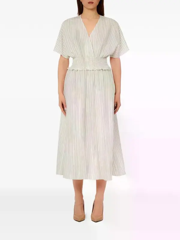 Liu Jo Striped Midi Dress