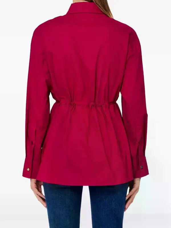 Liu Jo Drawstring Shirt - Red