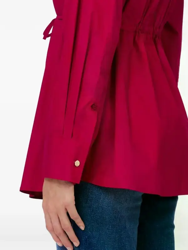 Liu Jo Drawstring Shirt - Red