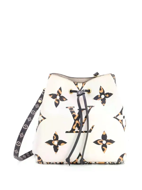LOUIS VUITTON Neonoe Jungle Monogram Giant Bucket Bag Limited Edition - Neutrals