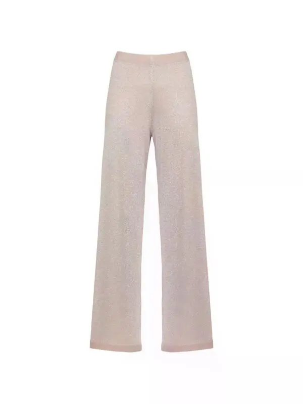 D.exterior Elasticated Palazzo Pants - Neutrals