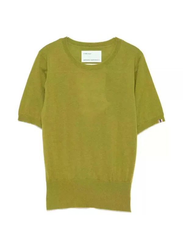 EXTREME CASHMERE X Noor Short-sleeve T-shirt - Green