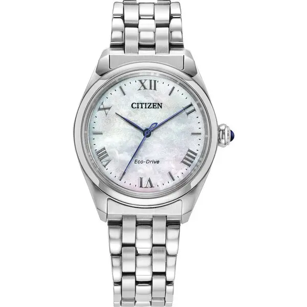 Citizen Classic Mother-of-pearl Bracelet Watch - Silver-tone