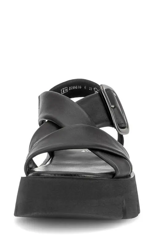 Gabor Ankle Strap Platform Sandals