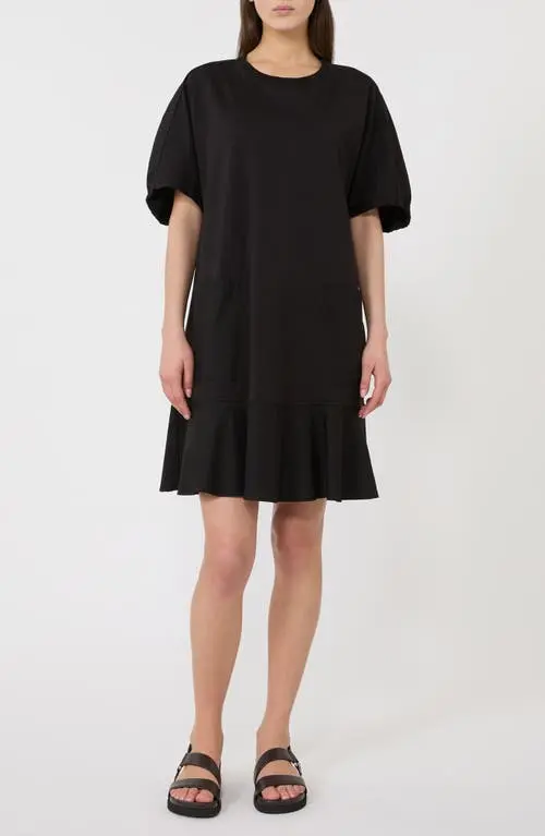 MM BY MAX MARA Crewneck T-shirt Dress - Black