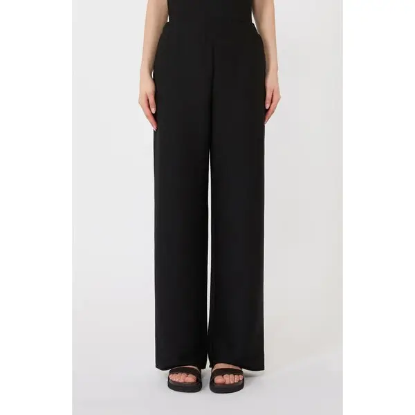 MM BY MAX MARA Freccia Pull-on Jersey Pants - Black