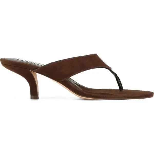 NAKED WOLFE Marley Thong Sandals - Brown