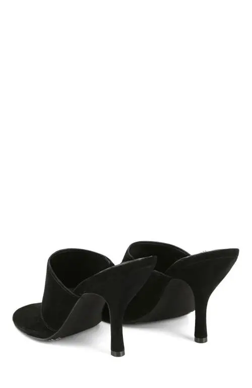 NAKED WOLFE Maxime Suede Heeled Sandals - Black
