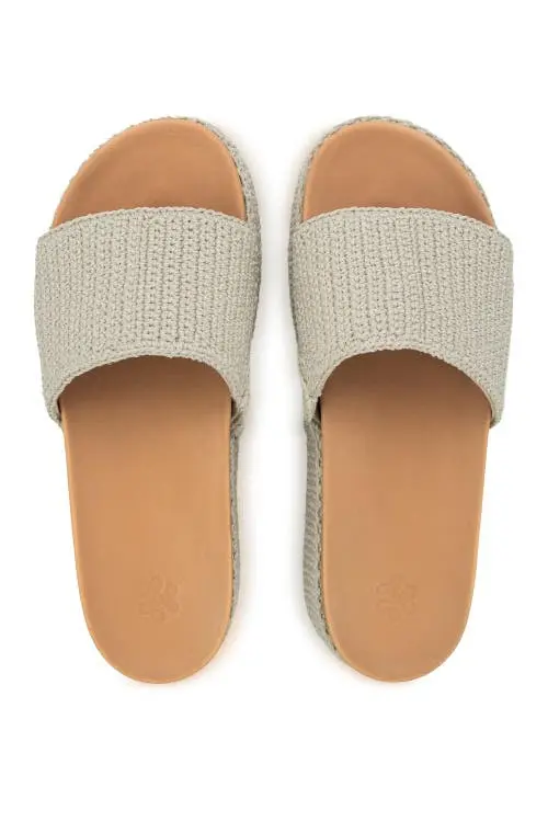 THE SAK Olivia Wedge Sandal - Ecru