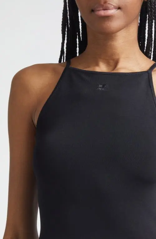 COURREGES Circle Edge Knit Dress