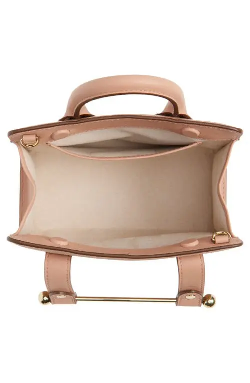 Strathberry Nano Leather Tote - Rose