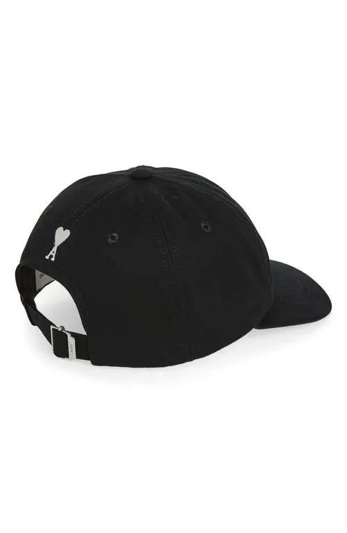 AMI Paris Embroidered Baseball Cap