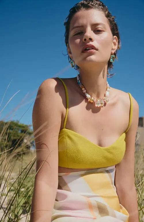LIZZIE FORTUNATO Poolside Tile Drop Earrings