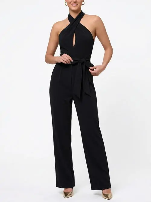 Rachel Rachel Roy Ester Sleeveless Jumpsuit - Black